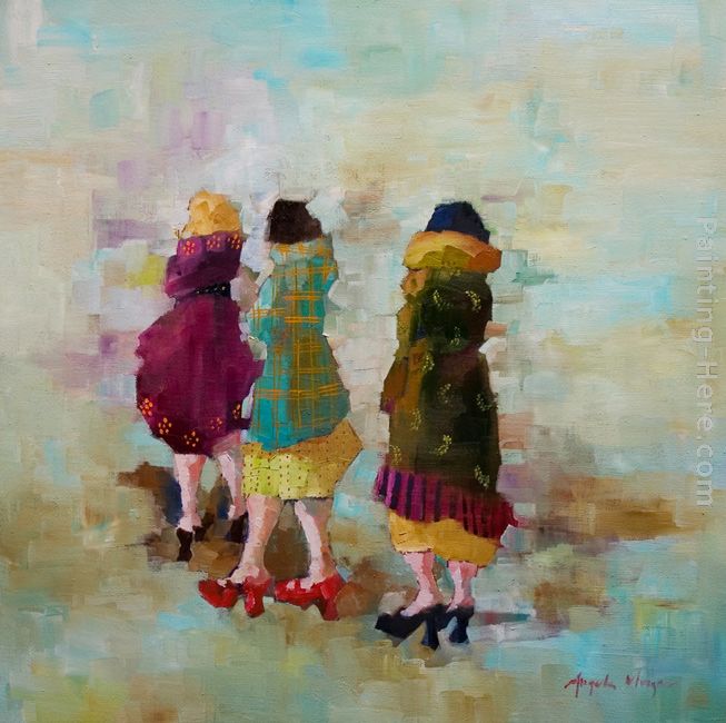 Angela Morgan fabulous forties painting anysize 50% off