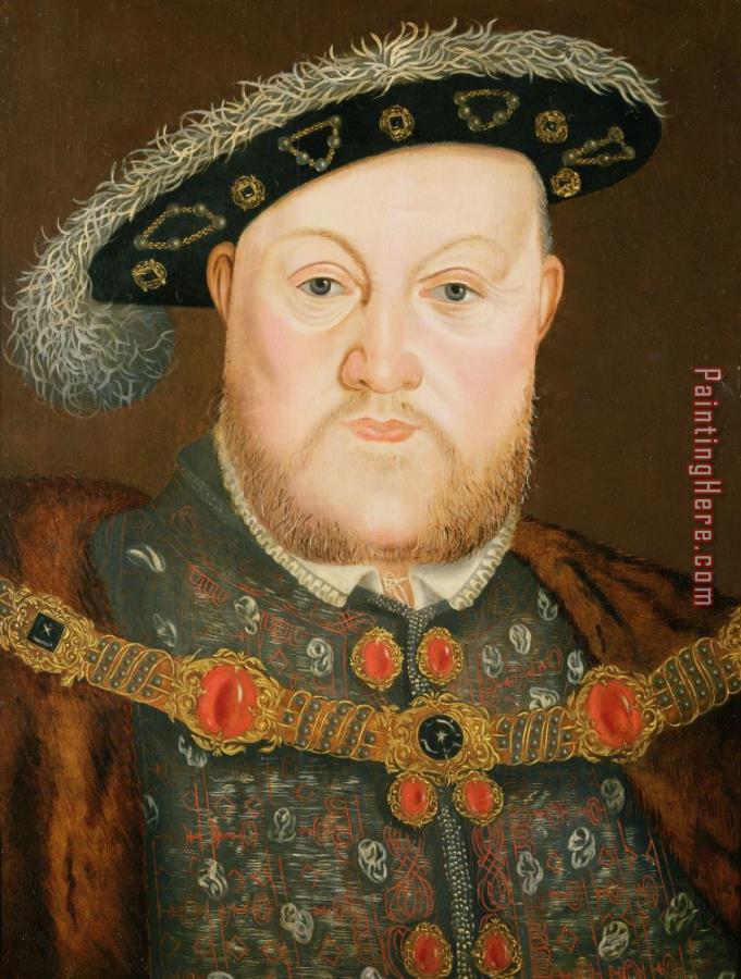 English School Portrait of Henry VIII painting anysize 50% off