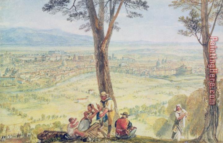 Joseph Mallord William Turner Rome from Monte Mario painting anysize 50 ...