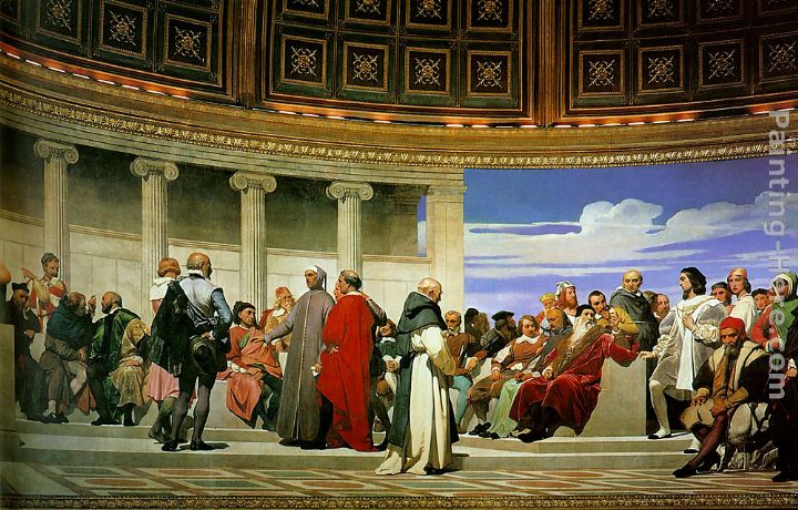 Paul Delaroche Hemicycle of the Ecole des Beaux-Arts painting anysize ...